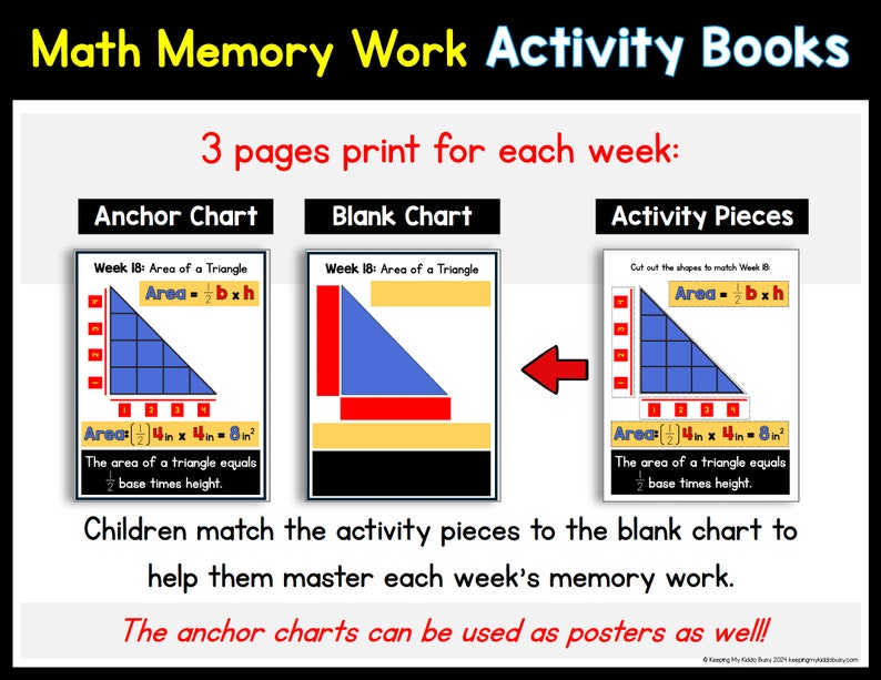 Classical Education Math Memory Work for Foundations - Cycle 1 ...