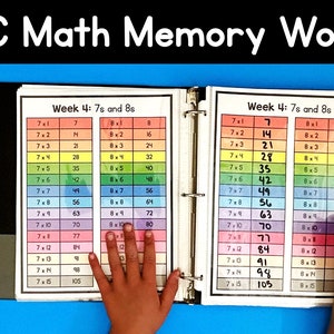 Classical Education Math Memory Work Cycle 1 Foundations Worksheets ...