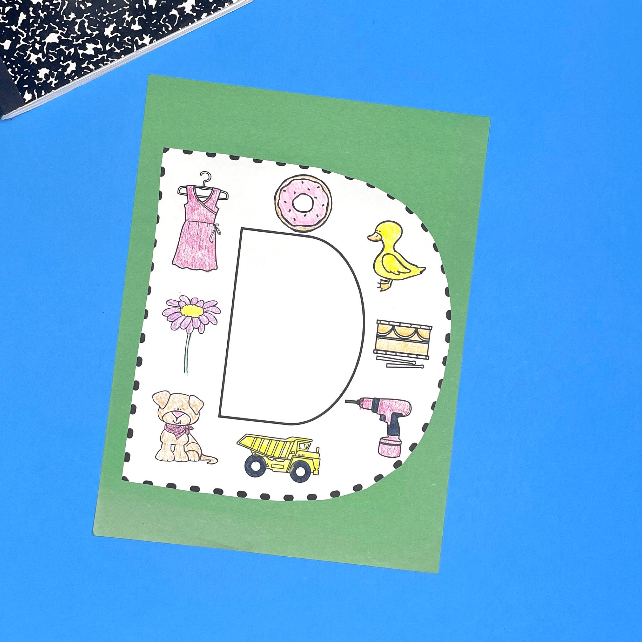 Alphabet Crafts - Preschool and Kindergarten Alphabet Worksheets and ...