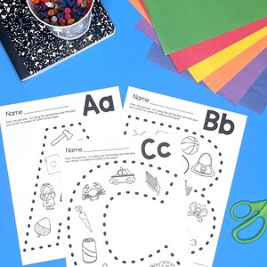 Alphabet Crafts - Preschool and Kindergarten Alphabet Worksheets and ...