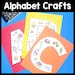 Alphabet Crafts - Preschool and Kindergarten Alphabet Worksheets and ...
