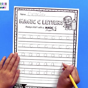 Handwriting Curriculum - Posters and Worksheets - Preschool Pre-k ...