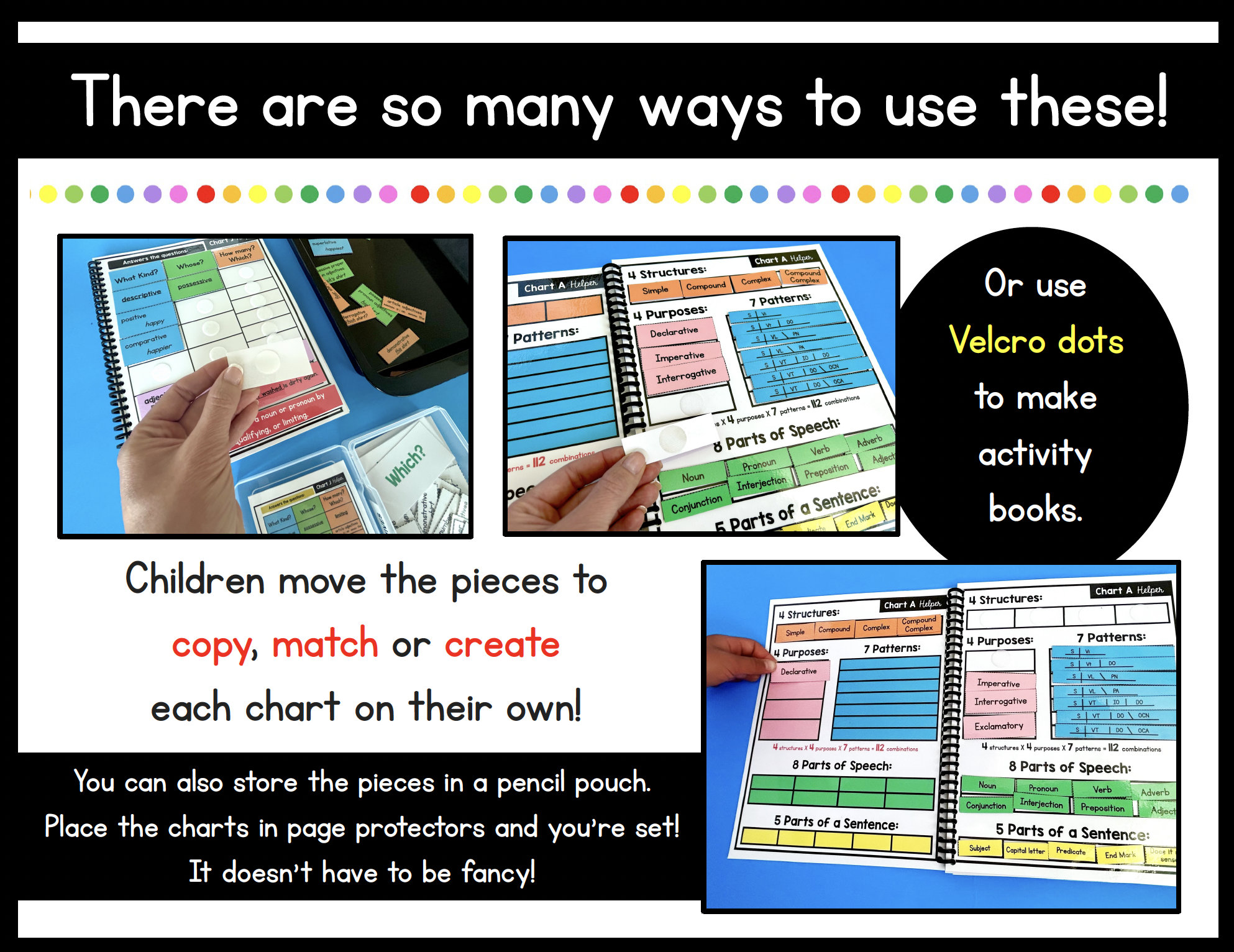 Essentials Chart Helpers - Chart A - CC Homeschool Worksheets ...