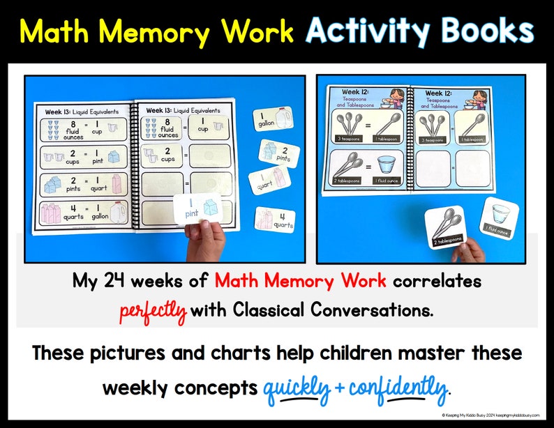 Classical Education Math Memory Work for Foundations - Cycle 1 ...