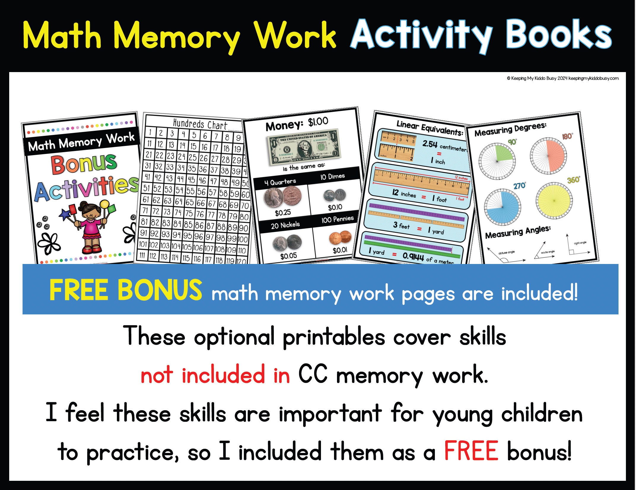 Classical Education Math Memory Work for Foundations - Cycle 1 ...