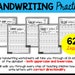 Handwriting Curriculum - Posters and Worksheets - Preschool Pre-k ...