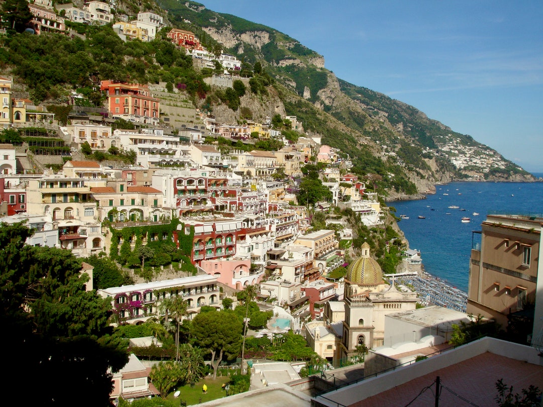 ITALIAN SUMMER Amalfi Coast Italy, Positano Pastel Paradise, Summer in ...