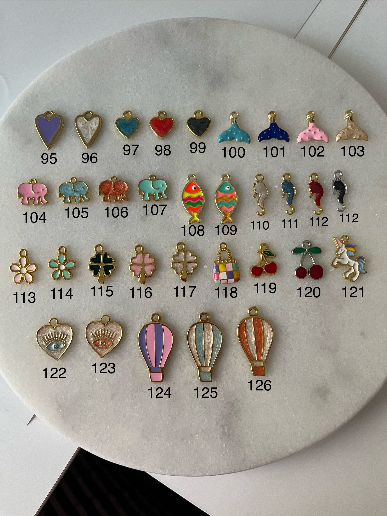 Build Your Own Custom Charm Necklace, Pick Your Charms, Desing Your Own ...