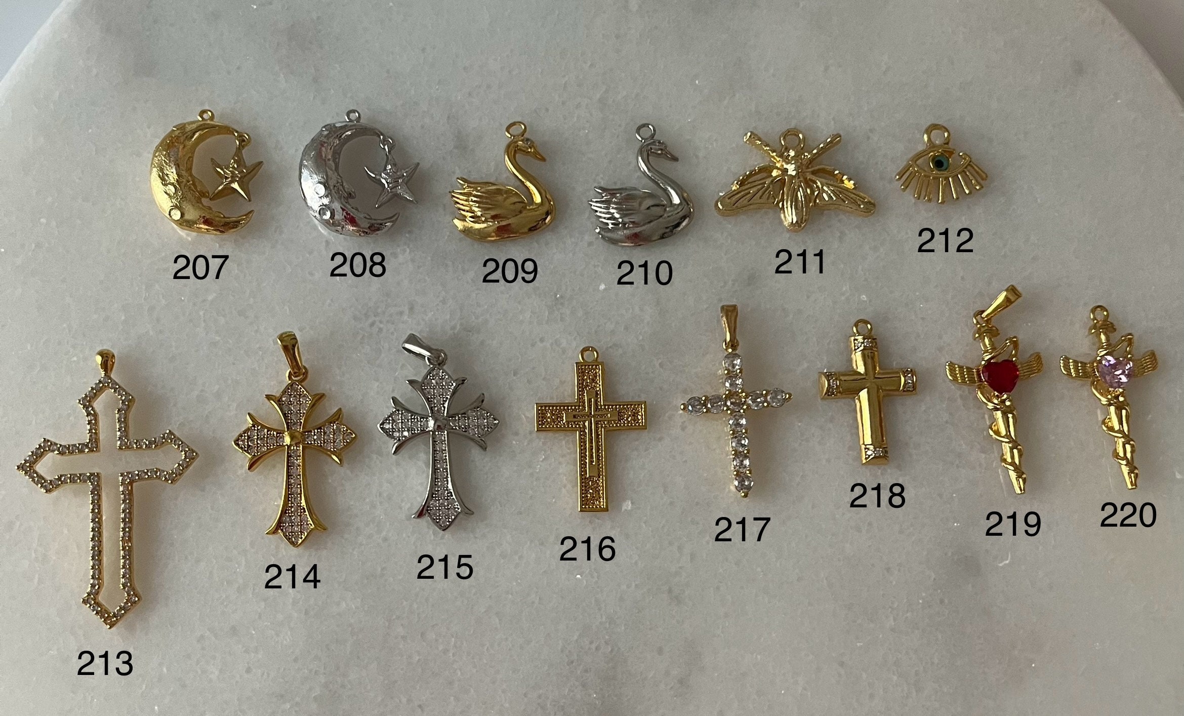 Build Your Own Custom Charm Necklace, Pick Your Charms, Desing Your Own ...