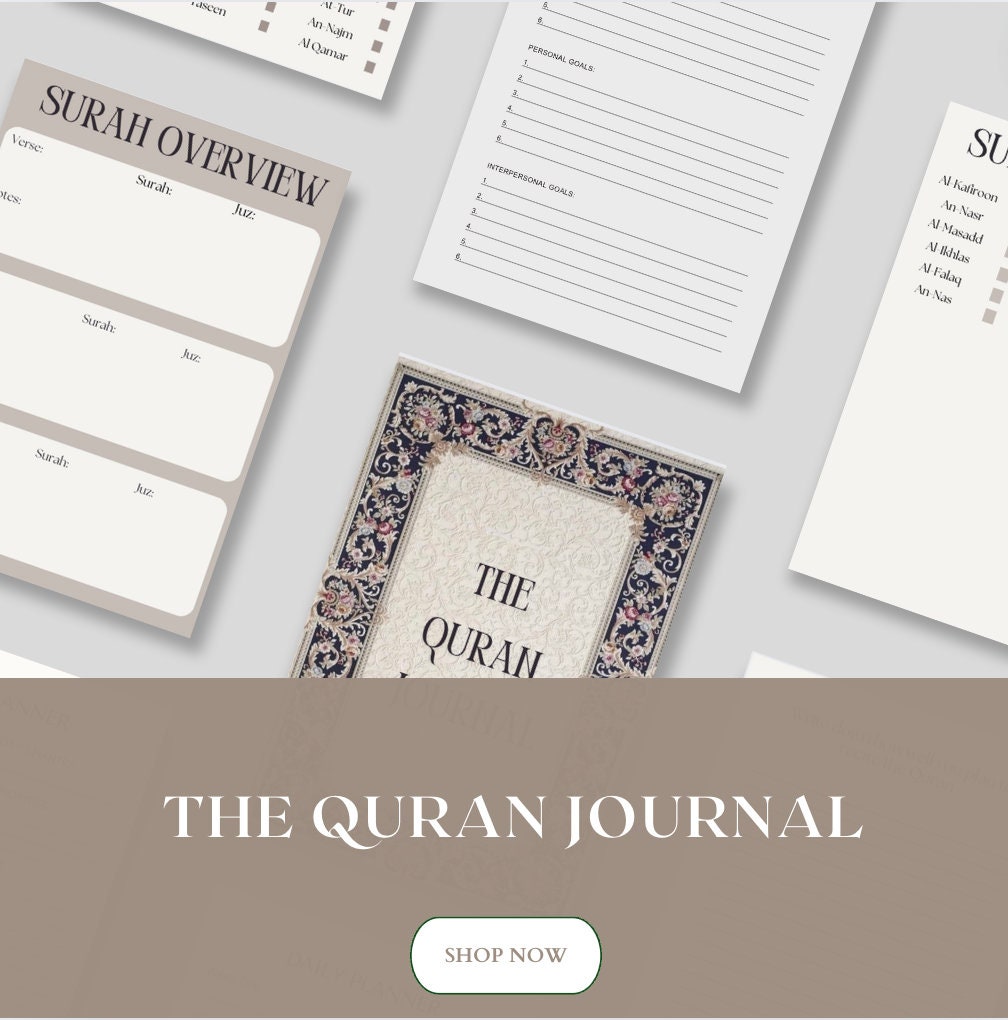 Quran Journal Digital Quran Study Quran Tracker Quran Checklist Shia ...