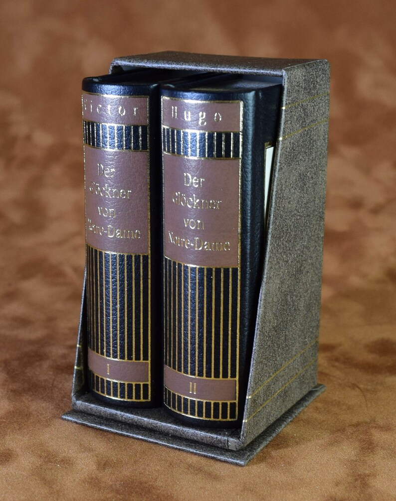 Miniature Book: Hugo, the Hunchback of Notre-dame - Etsy