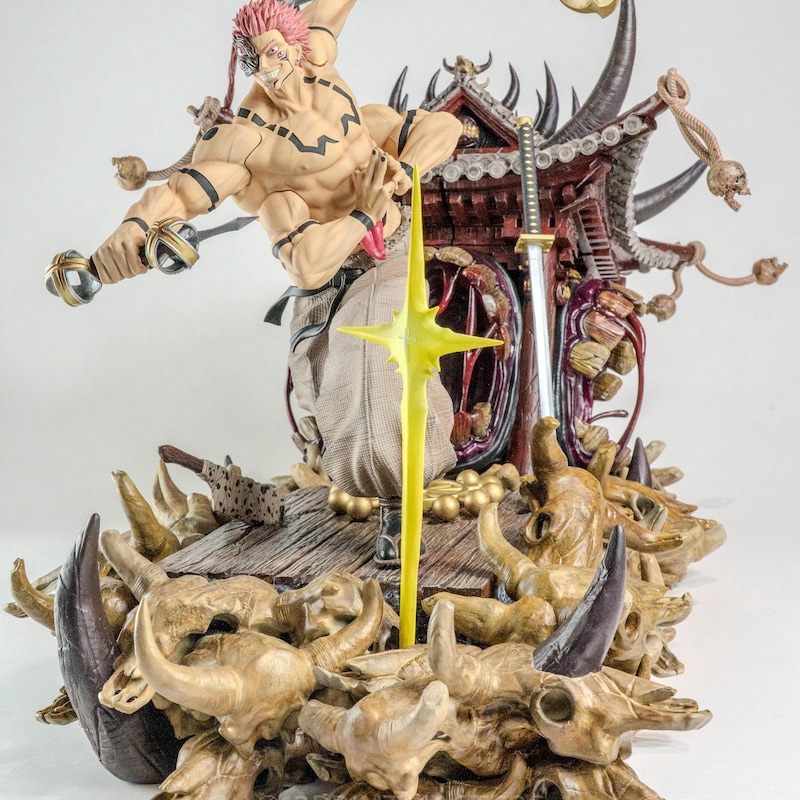 Sukuna Heian Era Action Figure - Etsy