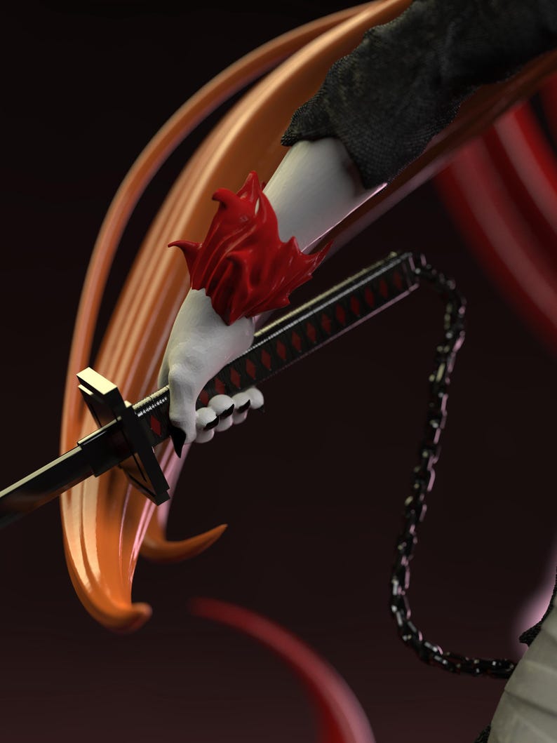 ICHIGO KUROSAKI Hollw Form| Bleach | 3D Printed | Gift for Gamer ...