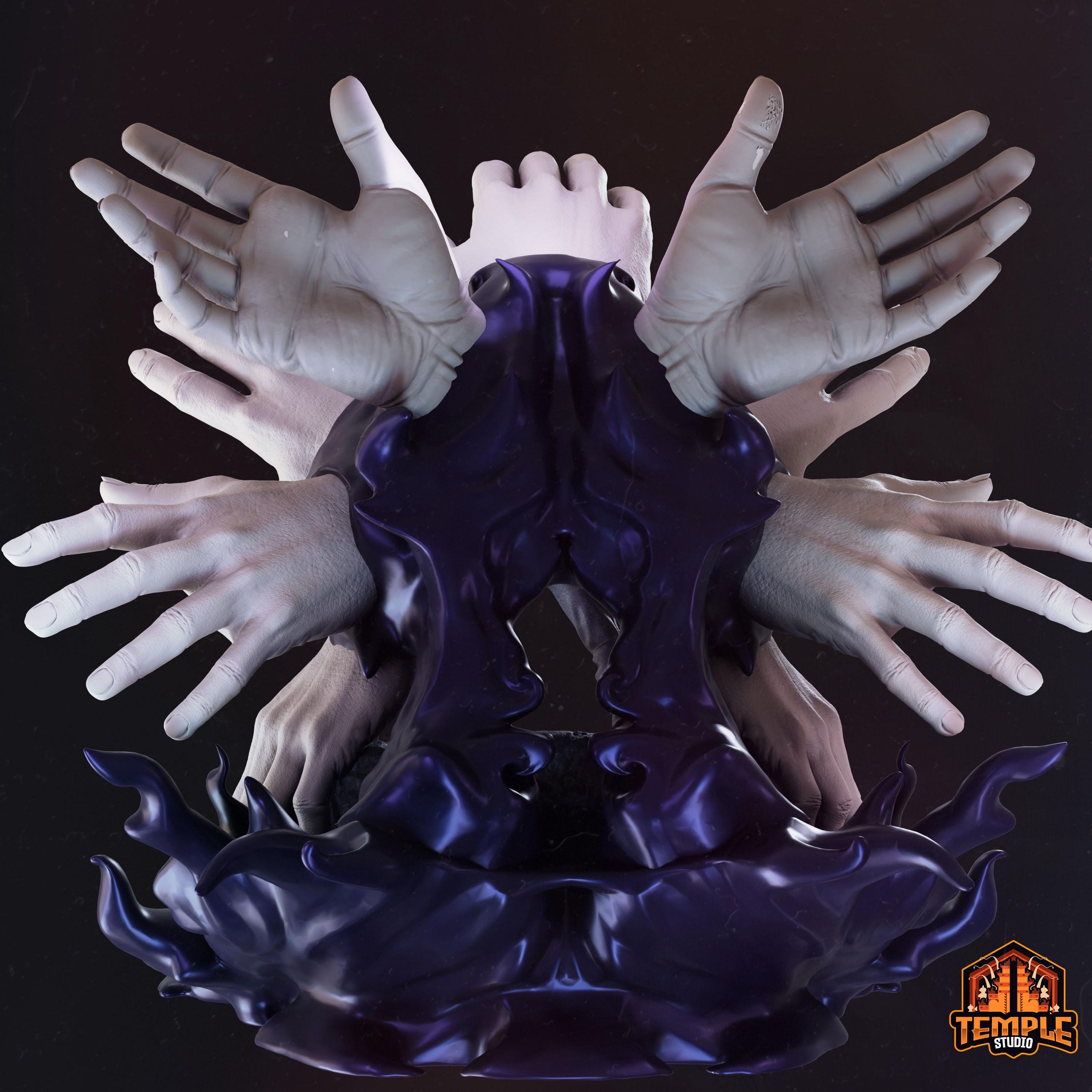 Mahito - Jujutsu Kaisen - Jjk- FAN ART FIGURE Statue 3D Printed | Gift ...