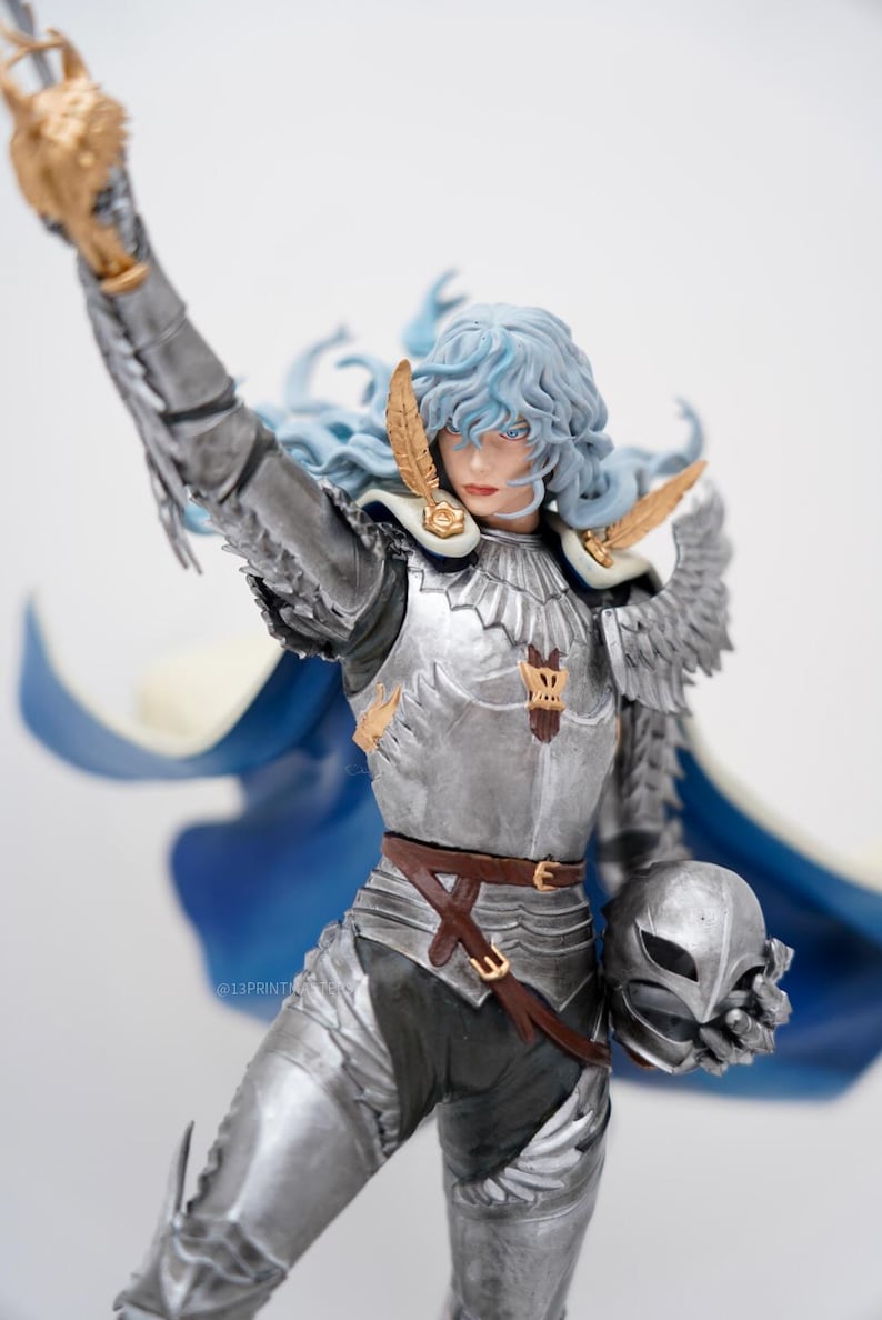 Griffith -berserk FAN ART FIGURE | 3D Printed | Handmade Gift | Resin ...