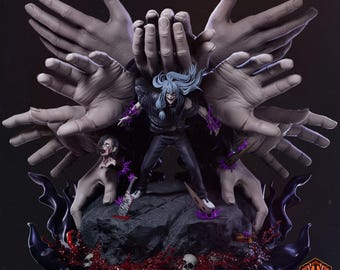 Kenjaku - Jujutsu Kaisen - FAN ART FIGURE Statue 3D Printed | Gift for ...