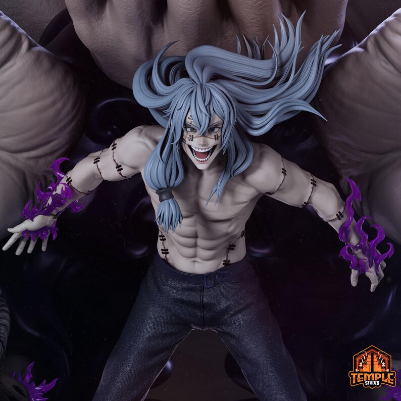 Mahito - Jujutsu Kaisen - Jjk- FAN ART FIGURE Statue 3D Printed | Gift ...