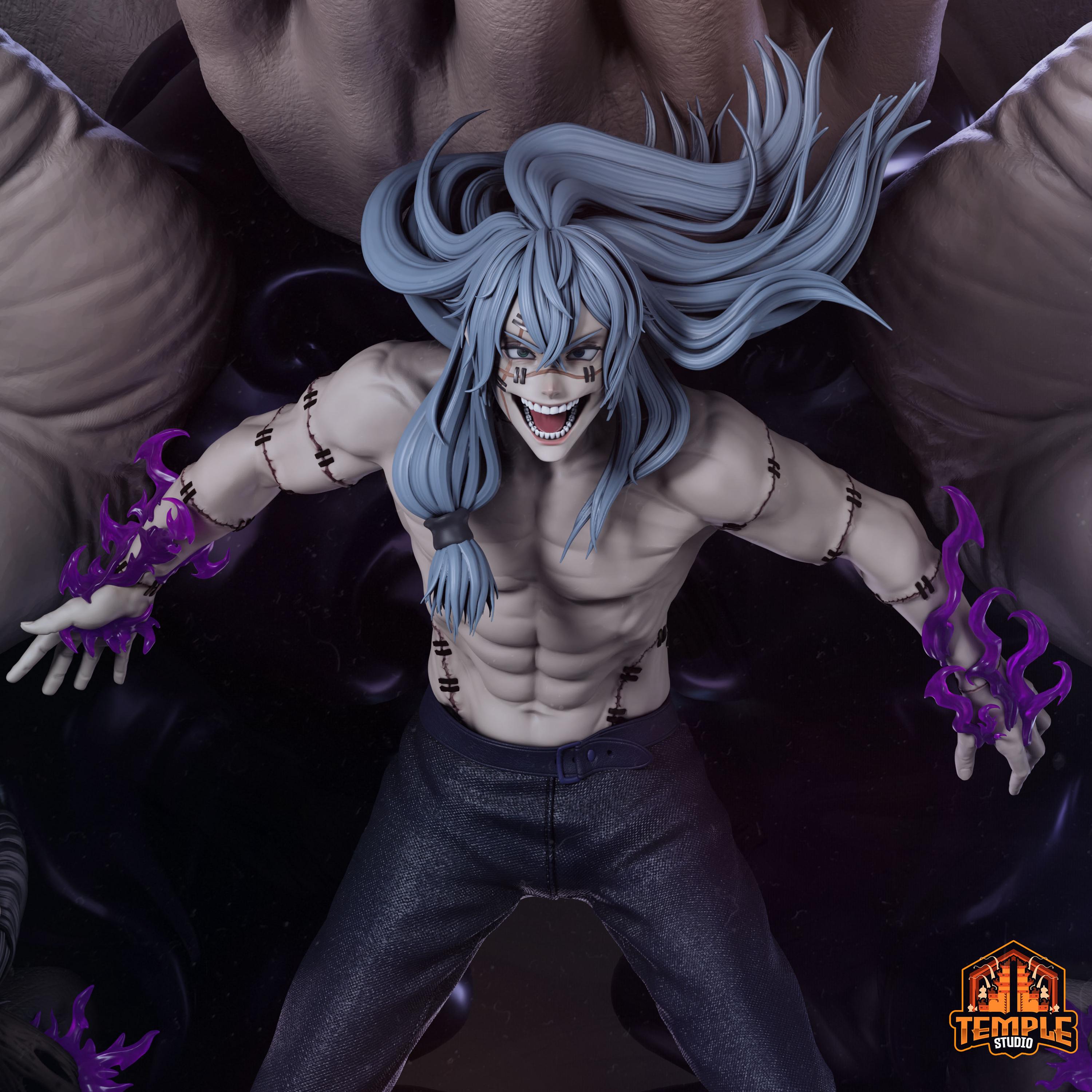 Mahito - Jujutsu Kaisen - Jjk- FAN ART FIGURE Statue 3D Printed | Gift ...