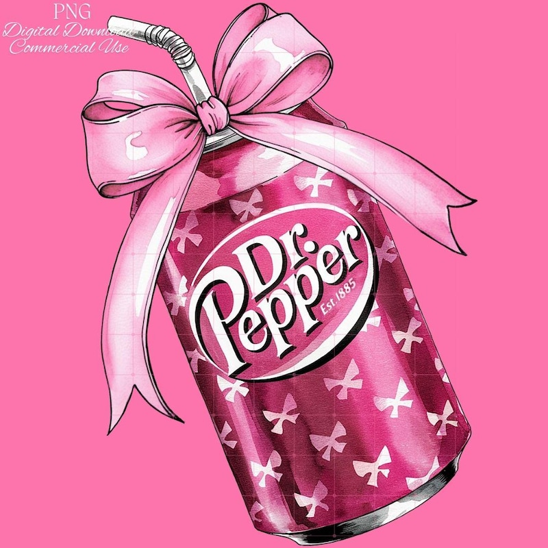 Dr Pepper With Bow - Etsy