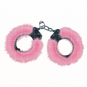 Furry Pink Handcuff Please Please Please Png Arrest Espresso Png ...