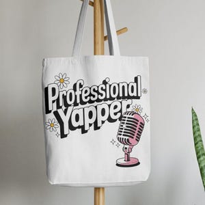 Professional Yapper PNG Retro Microphone Clipart Funny Meme Typography ...