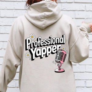Professional Yapper PNG Retro Microphone Clipart Funny Meme Typography ...