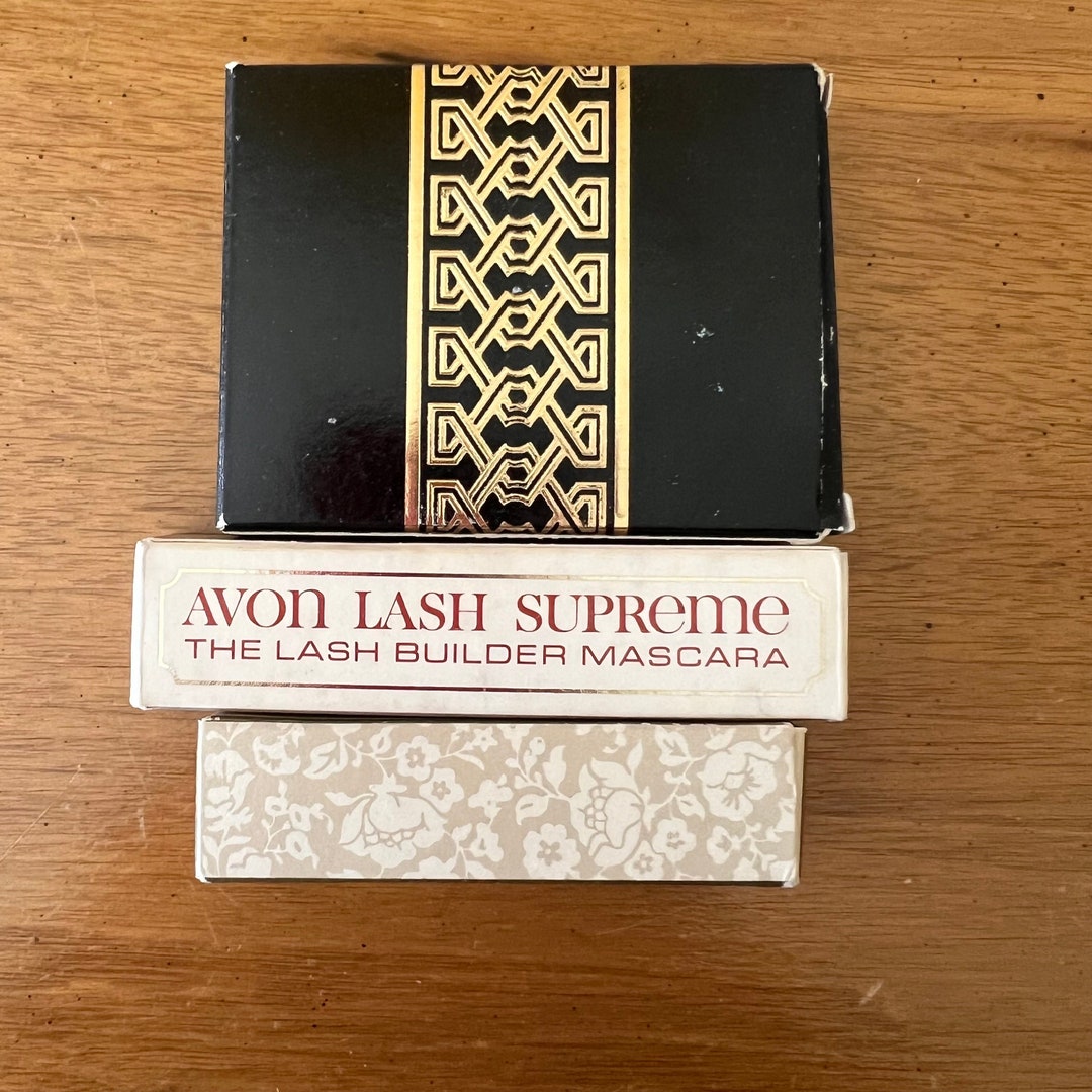 70s Vintage AVON Makeup LOT Color Eyes Quartette Cake - Etsy