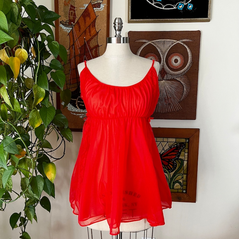 Sheer Baby Doll Nightie - Etsy