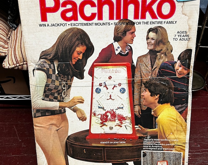 1970s American PACHINKO Game Table Top or Wall Mounted With Original ...