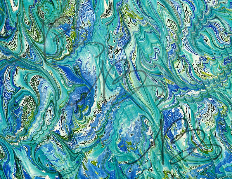 Digital Marbled Papers Set #4 - Perfect for Journals, Cards, Mixed ...