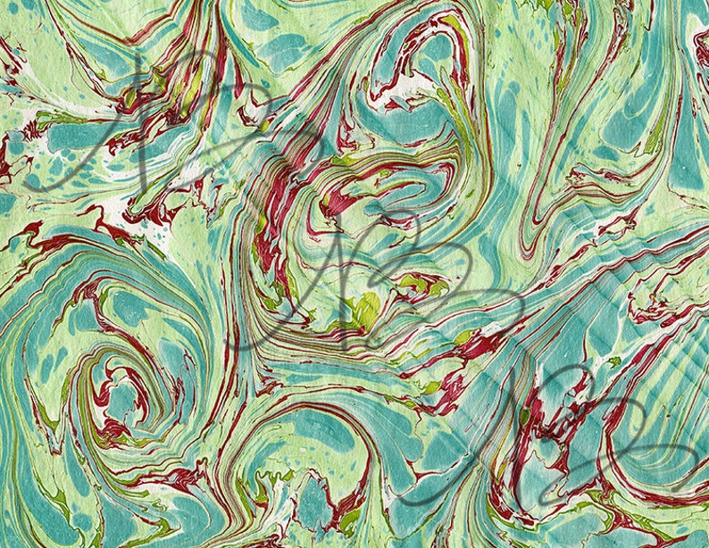 Digital Marbled Papers Set 5 Perfect for Journals Cards - Etsy