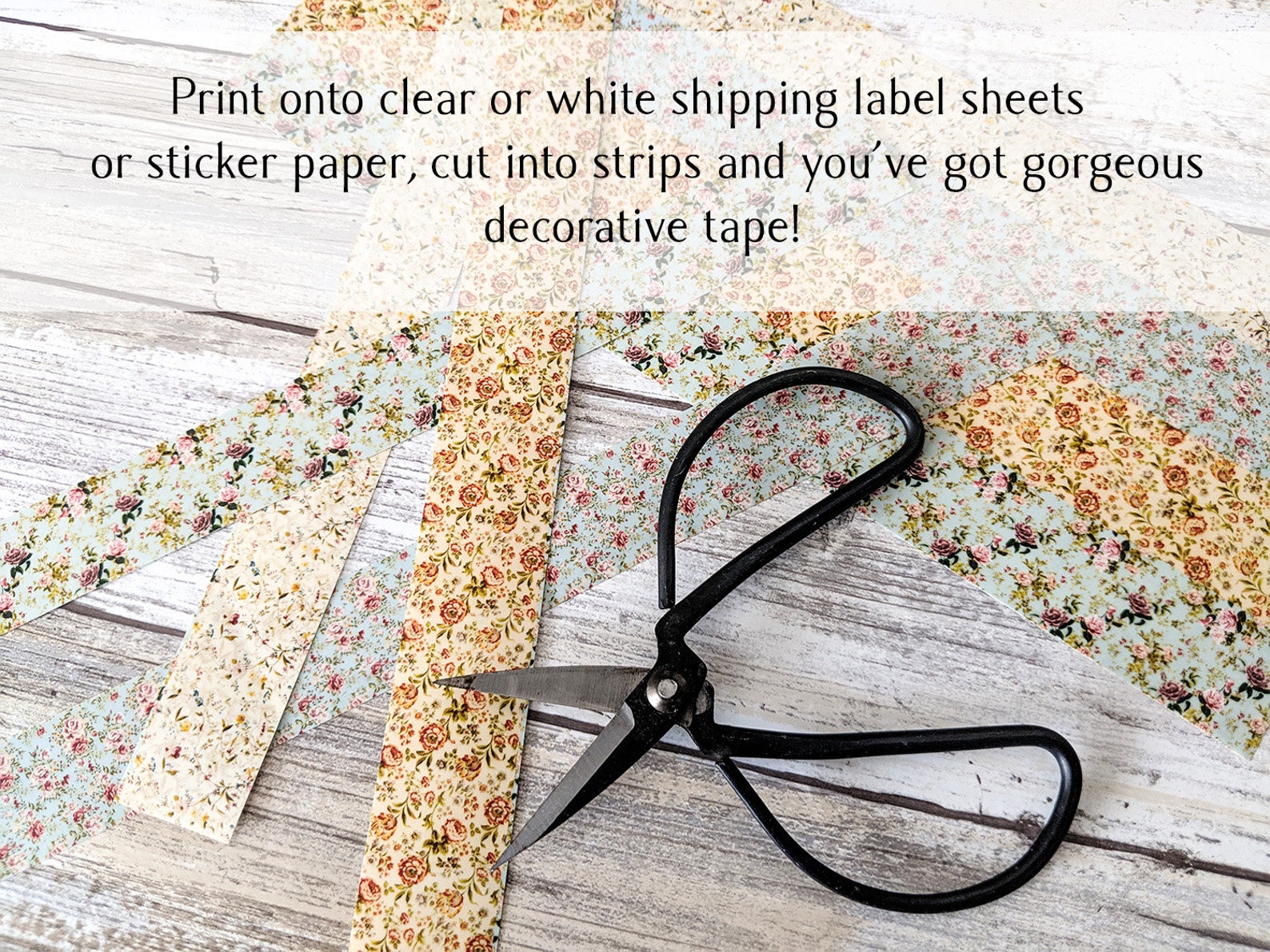 NEW Washi Tape Printable Documents Printable for Washi | Etsy