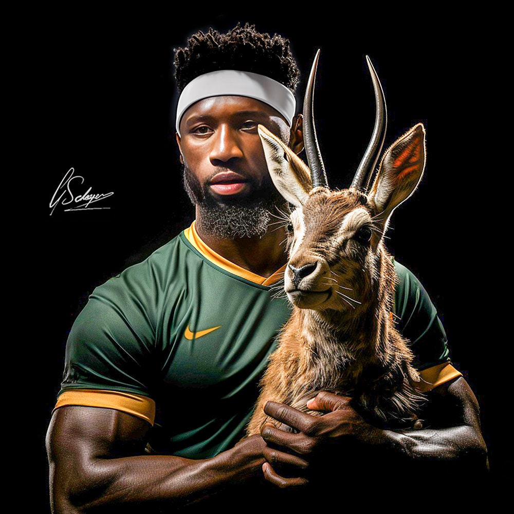 Siya Kolisi HD Image & Digital Signature - Etsy