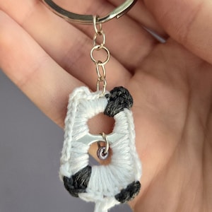 Crochet Cat Pull Tab Keychains - Etsy