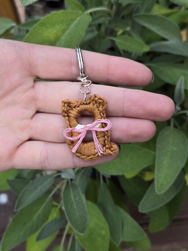 Crochet Animal Pull Tab Keychains - Etsy