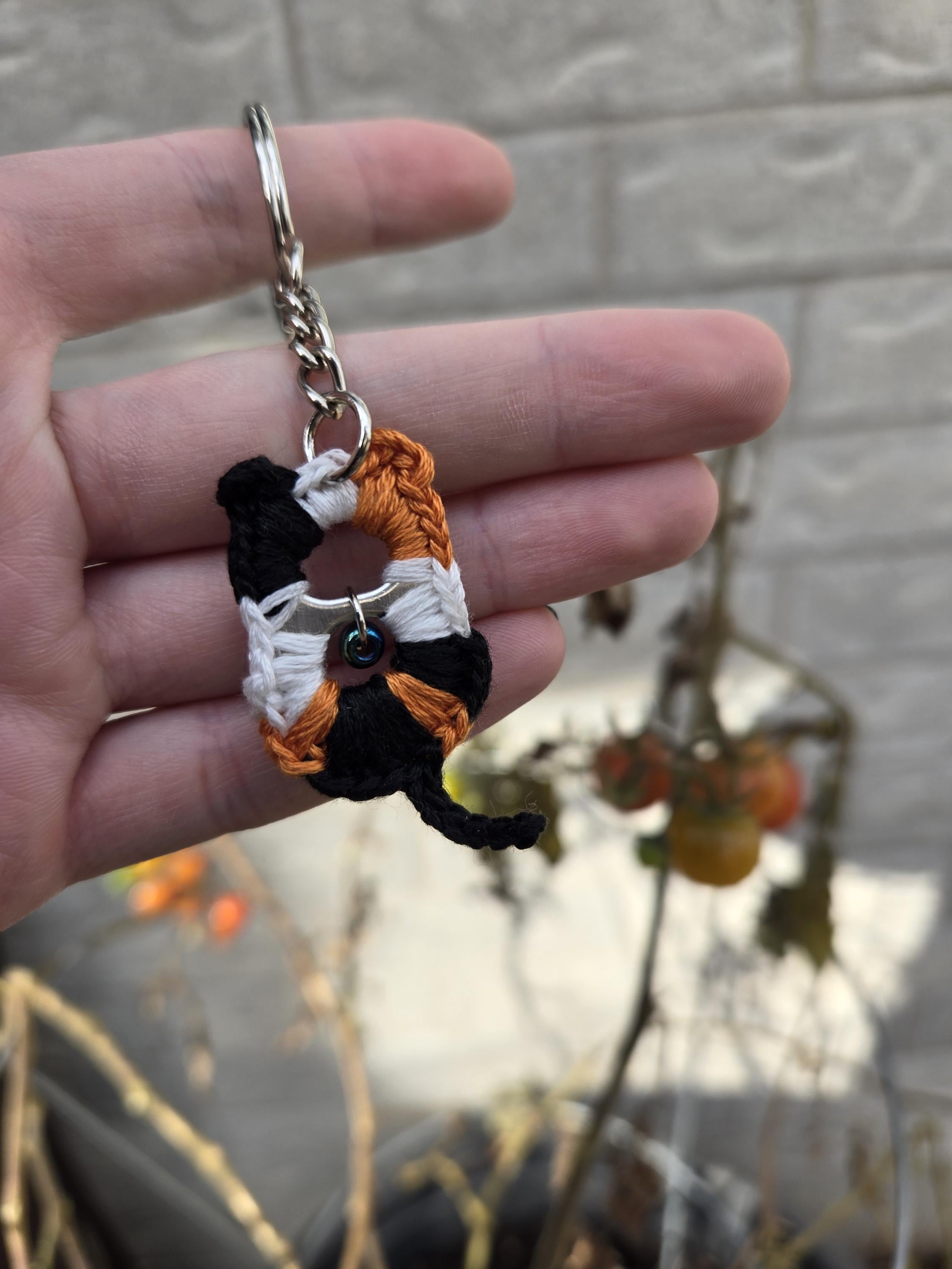 Crochet Cat Pull Tab Keychains - Etsy