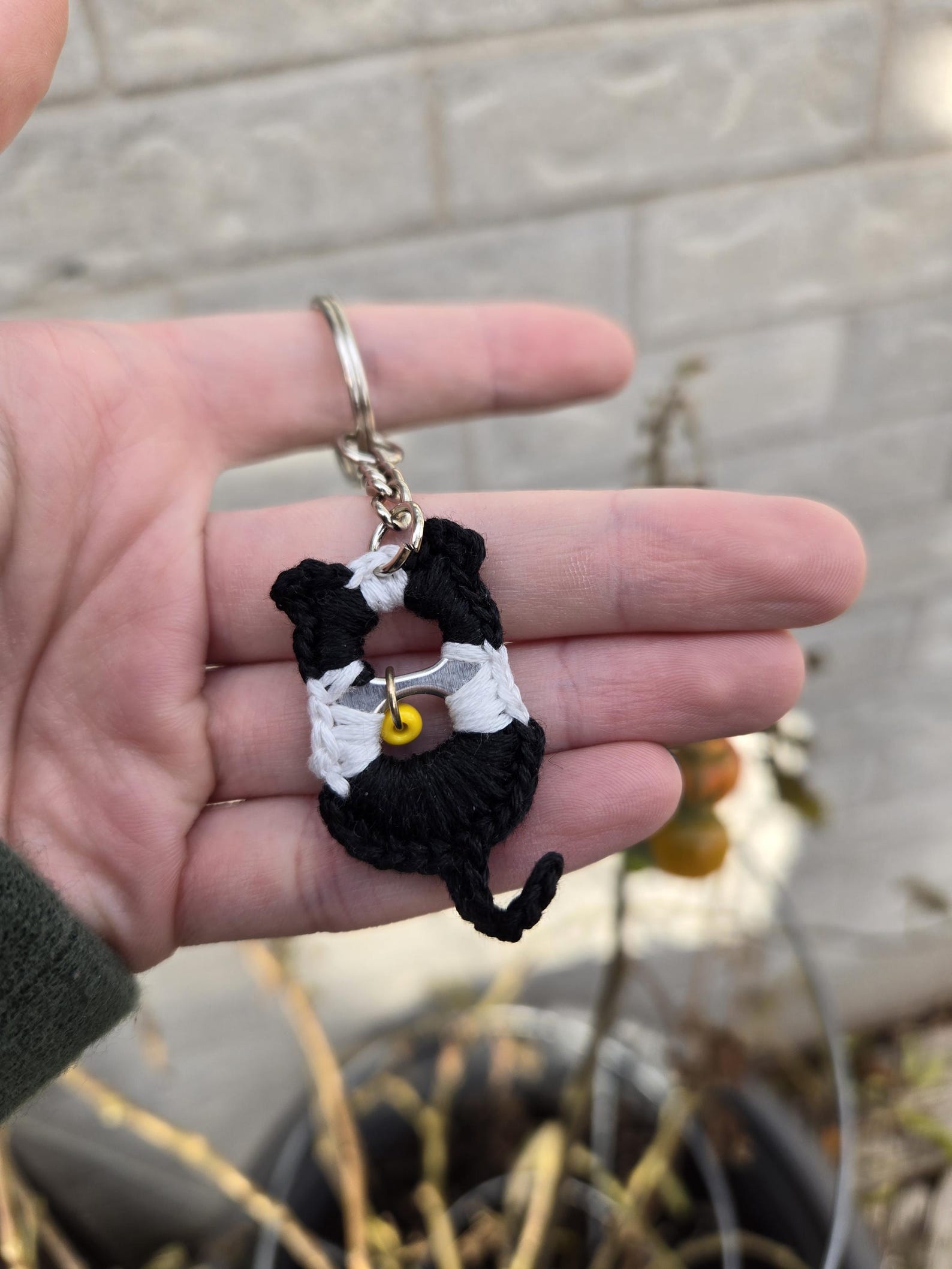 Crochet Cat Pull Tab Keychains - Etsy