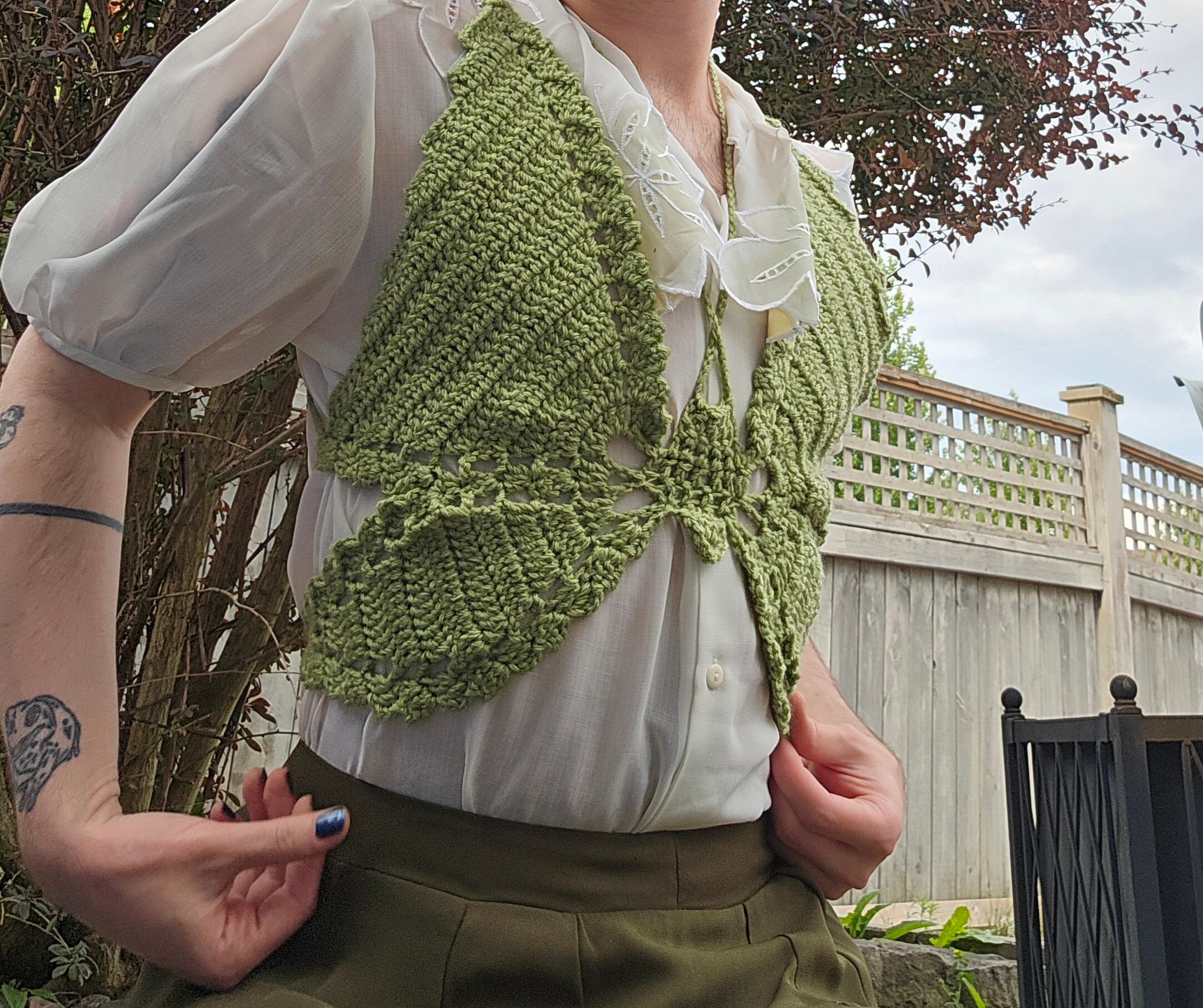 CUSTOM Crochet Butterfly Top - Etsy