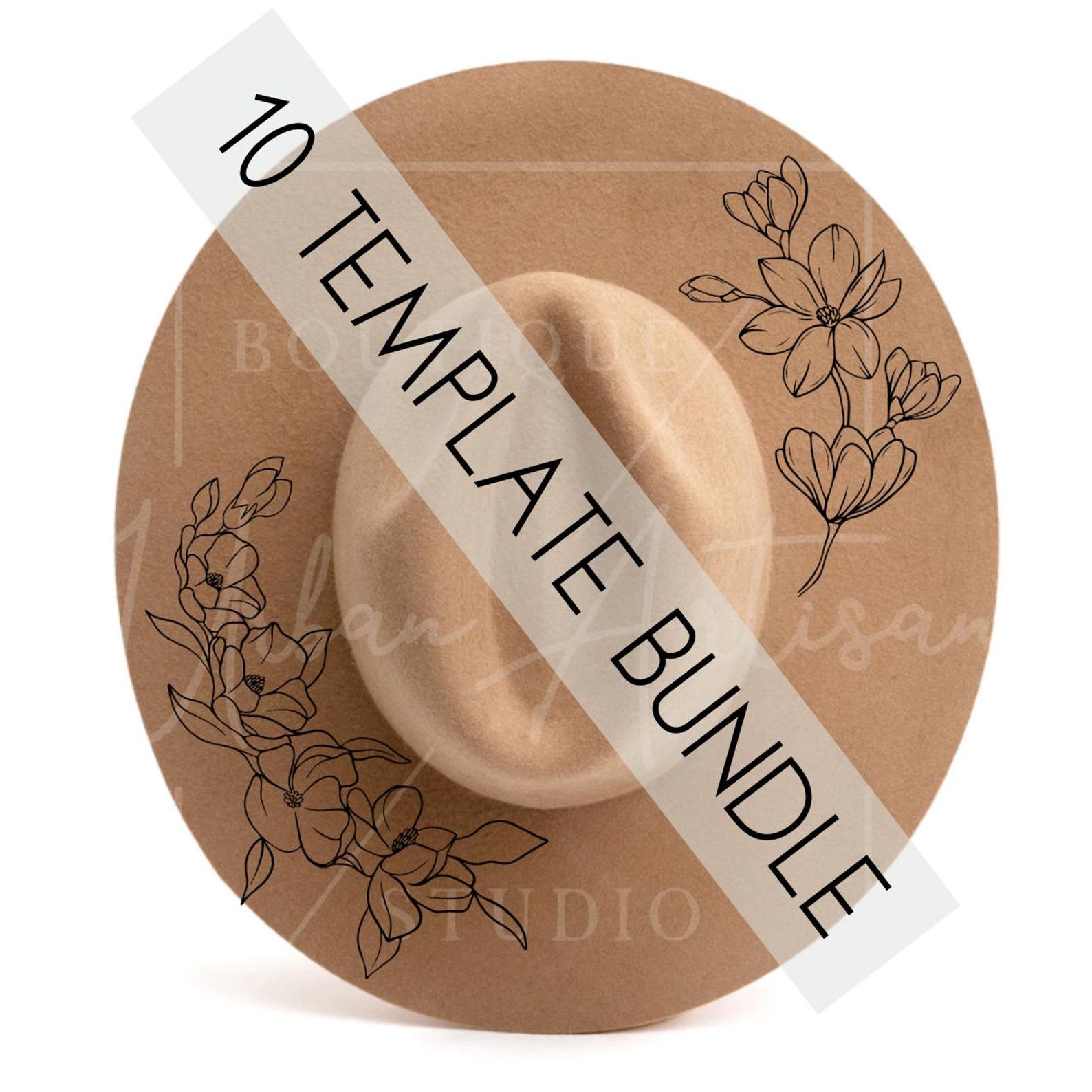 Bundle, Hat Burning Stencil - Etsy