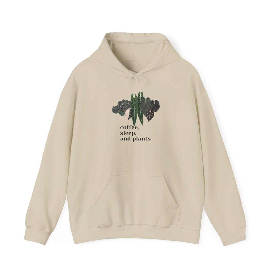 Coffee, ,sleep, & Plants Hoodie Plant Parent Merch Unisex Heavy Blend ...