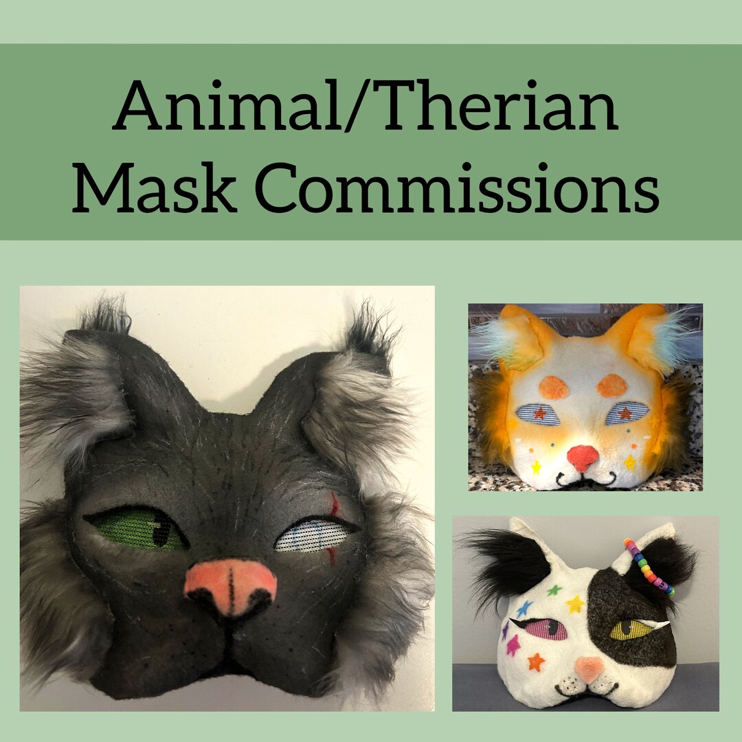Animal/therian Mask Commissions - Etsy