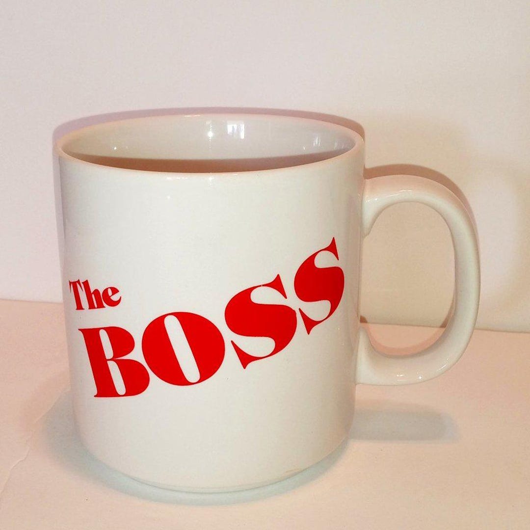 The Boss Coffee Mug - Etsy