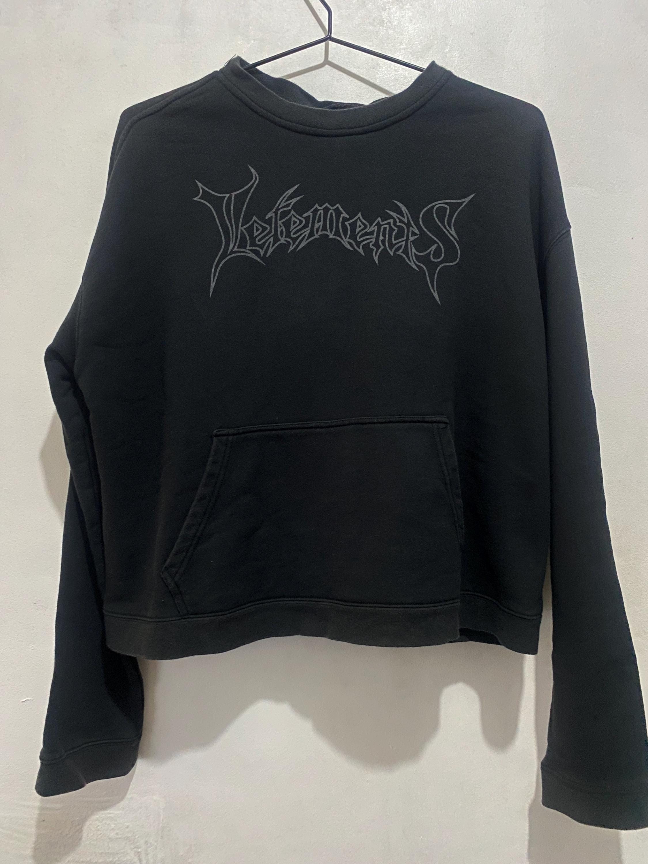 Vetements X Champion Collaboration Reversible Hoodie - Etsy