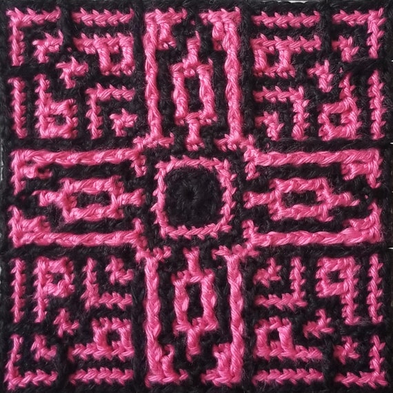 Orchid Mosaic Crochet Pattern | Etsy