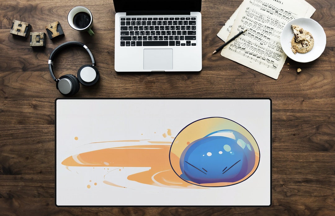 Rimuru Desk Mat, Cute Slime Desk Mat, That Time I Got Reincarnated as a ...