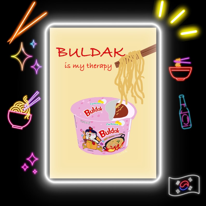 Les Fans De BULDAK Cette Illustration Est Faîte Pour Vous Poster ...