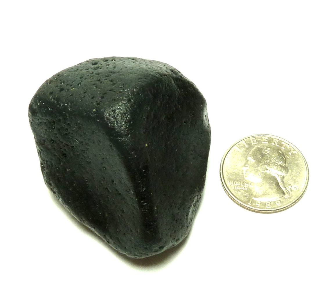 BLACK PINE Genuine Leland Slag Stone Glass Rock RARE Black | Etsy