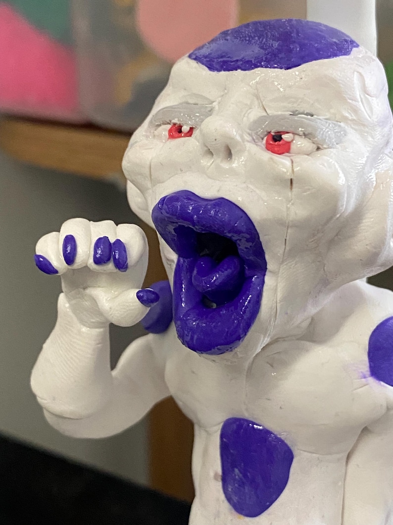 Freaky Freiza Sculpture - Etsy