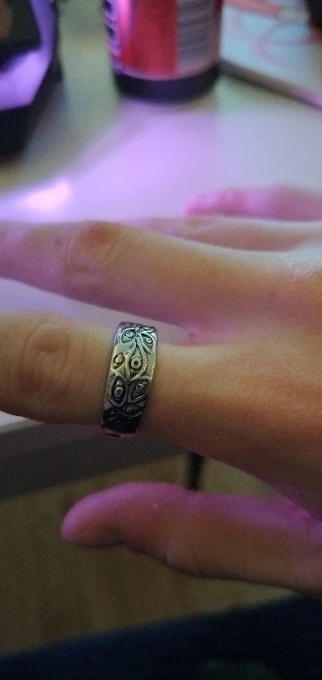 Jujutsu Kaisen Ring Sukuna Spinner, Gold Fidget Anxiety Relief Ring ...