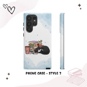 Personalized Favorite Book Phone Case for Bookworm Reader, Reading ...